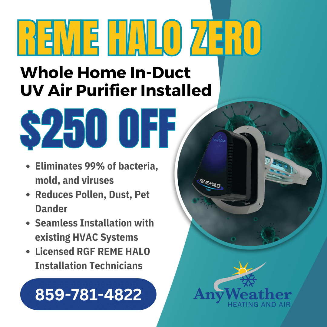 $250 Off REME HALO Installation | AnyWeather Heating & Air