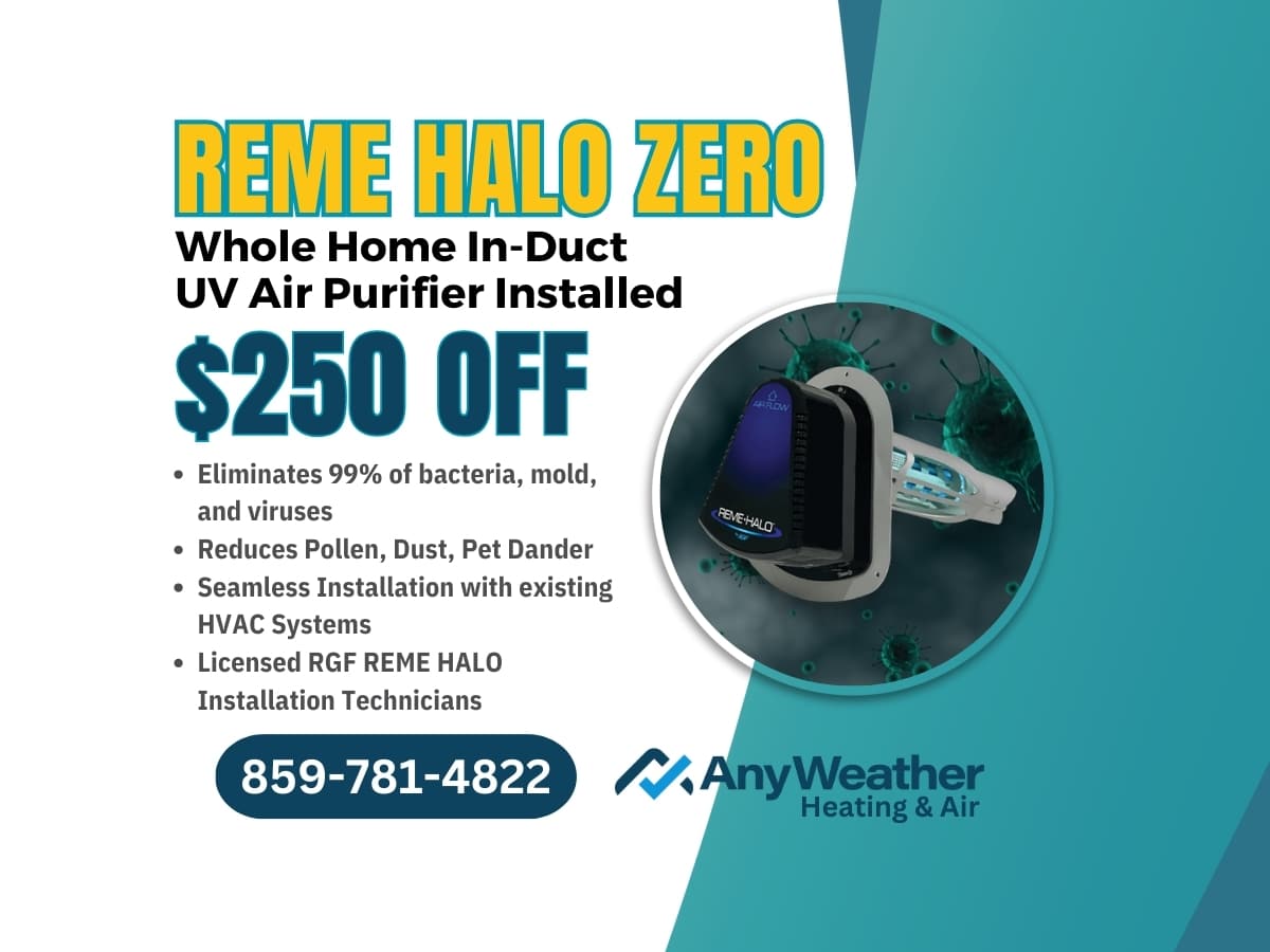 $250 Off REME HALO Installation | AnyWeather Heating & Air